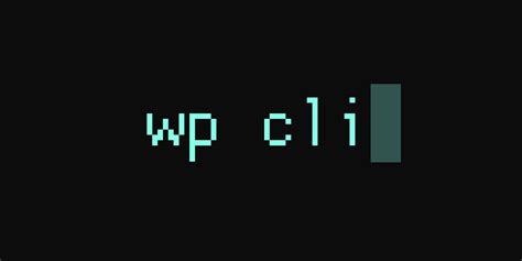 WP CLI ile Tanışın WordPress Notları