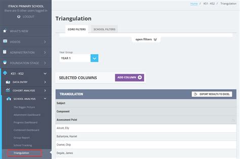 Triangulation Primary Ks13 Itrack Itrack Education Support