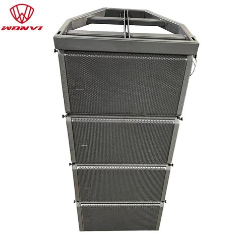 double 8 inch powered line array speaker hdl28a active pro sound system