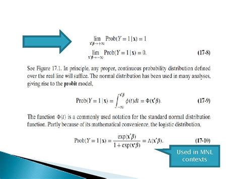 Discrete Models Types Of Discrete Models Binary Models