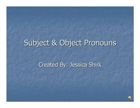 Grammar Mini Lesson Powerpoint PPT