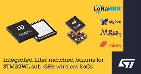 Ctimessmartauto St推出射頻整合被動元件 全面提升stm32wl Mcu性能st意法半導體