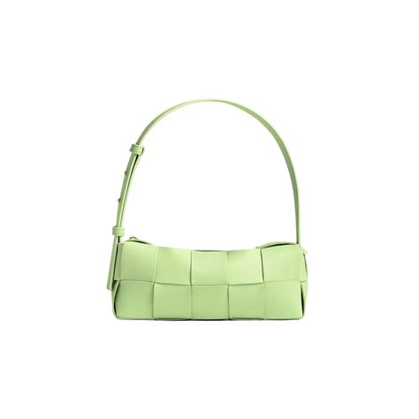 보테가 베네타 스몰 브릭 카세트백 페넬 Bottega Veneta Kream