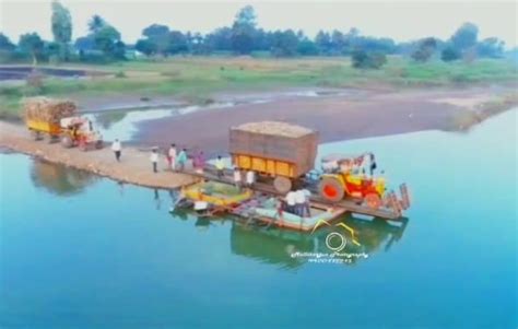 Karnataka Farmers Pool Funds To Build Floating Bridge