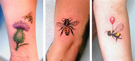 Traditional Queen Bee Tattoo