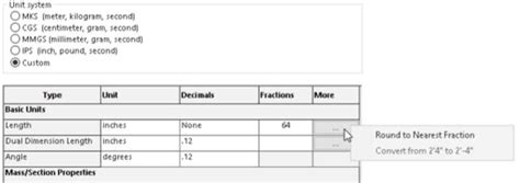 Solidworks Units Trimech Store