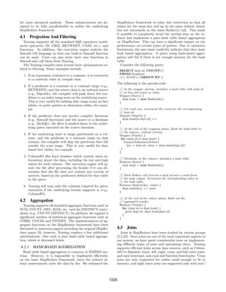 A Sql Implementation On The Map Reduce Framework PDF