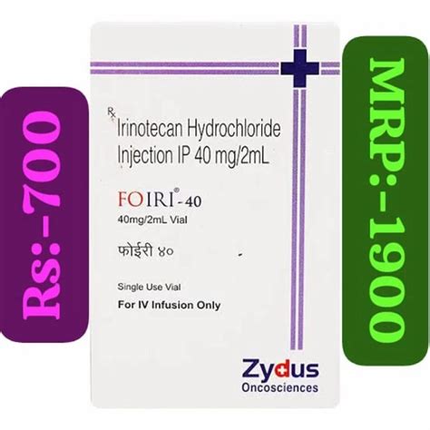 Irinotecan 40mg 2ml Inj At ₹ 699 Vial Irinotecan Hydrochloride Injection In Pune Id
