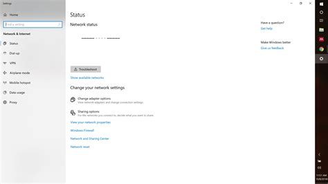 wifi status appears as a dashed line cannot find networks though my microsoft community