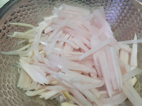 동치미무무침 레시피 동치미요리 동치미무 요리방법