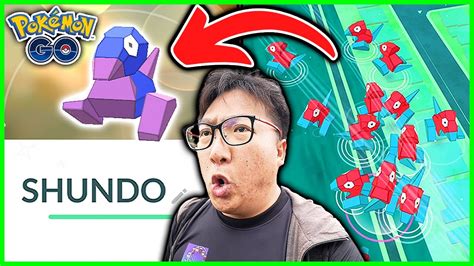 Shundo Porygon Community Day Classic In San Jose Pokemon Go Youtube