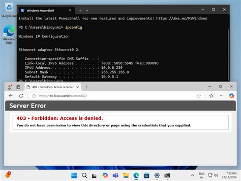 Windows Server 2025 IIS IP And Domain Ristrictions Server World