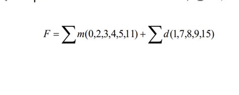 Solved Minimize The Following Boolean Algebra Using The