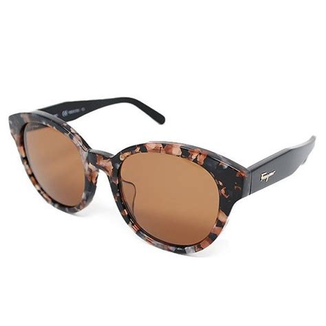 Salvatore Ferragamo Sunglasses Woman Brown Plum Havana Sf884sa 273