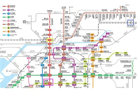大阪地铁图高清2019 大阪地铁图pdf 大阪超清地铁图 大山谷图库