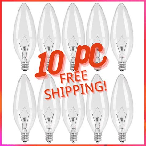 B10 Light Bulbs In Shop Light Bulbs By Shape