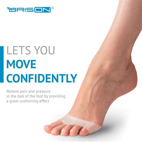 Buy Metatarsal Pads Ball Of Foot Cushions Soft Gel Ball Of Foot Pads