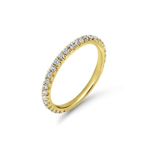 Gabriel Co K Yellow Gold Oval Station Ring