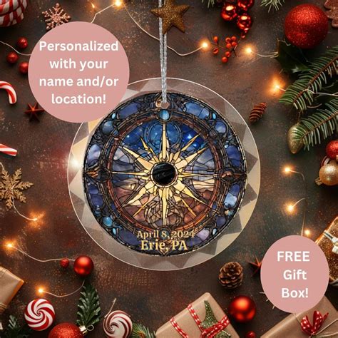 Custom Solar Eclipse Unique Holiday T Christmas Presents Stocking