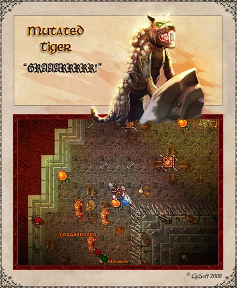 Mutated Tiger Tibiawiki Fandom