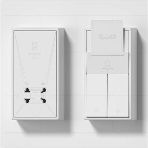 Jung Ls Cube Hospitality Kit 34 Items Model Turbosquid 1990768