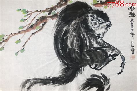 【788元保真放漏】黑龙江省美协会员只红梅作品：春趣花鸟国画原作亦风斋书画【7788收藏收藏热线】