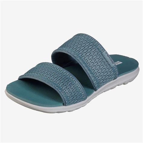 Skechers斯凯奇官方正品 Go Walk Lite女子舒适休闲运动拖鞋虎窝淘