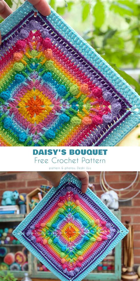 Beautifully Detailed Square Free Crochet Patterns Artofit