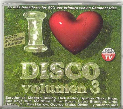 I Love Disco Vol Cd Discogs