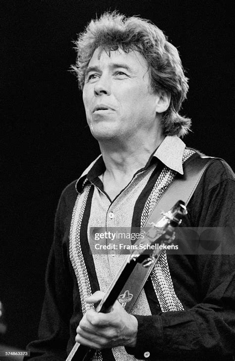 Dutch Guitarist George Kooymans Performs With Golden Earring At News