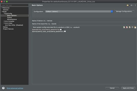 LAUNCHXL CC X R Sysconfig Error CCS Bluetooth Forum Bluetooth TI E E Support Forums