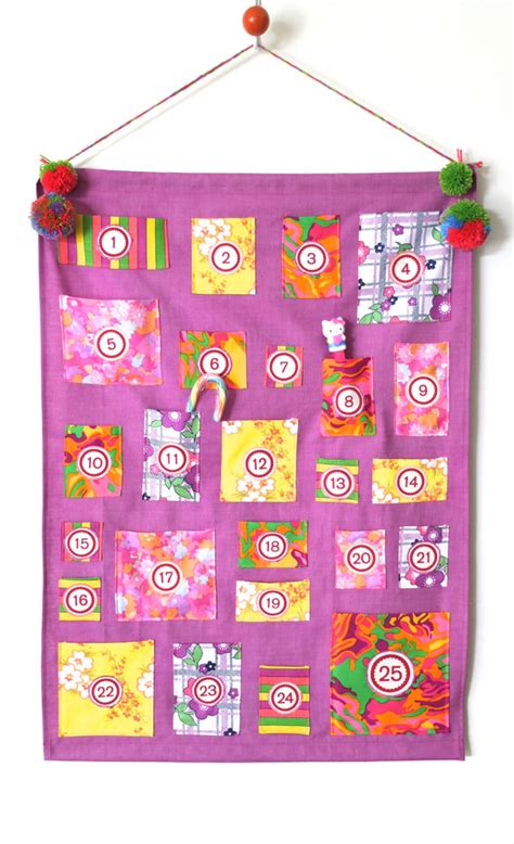 Felt Advent Calendar With Pockets