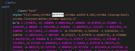Syntax Highlighting In Inline Style · Issue 128 · Lishuvscode Svg2