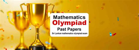 Mathematics Olympiad Past Papers Archives Mathematicslk