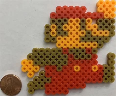 Mario Bead Sprite Perler Artkal Pixel Art Retro Super Smash Bros