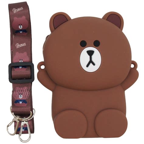 قیمت و خرید کیف هندزفری رامیلا مدل سیلیکونی فانتزی طرح Siliconteddy2 به همراه بند