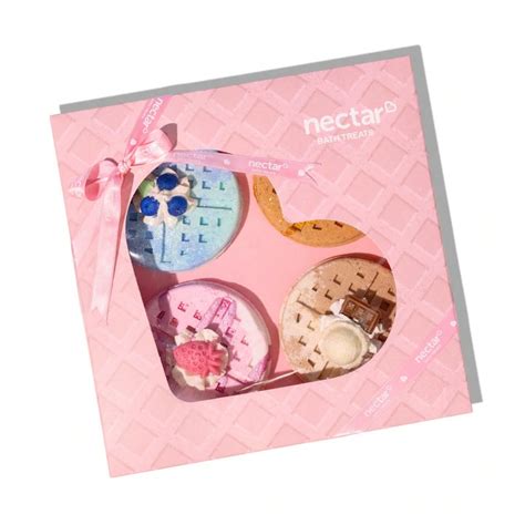 Nectar 넥타 수제 컵케이크 모양 비누 및 와플 모양 배쓰밤 모음전 티몬