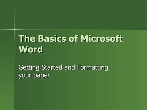 Ms Excel 2007 Pptx Ppt