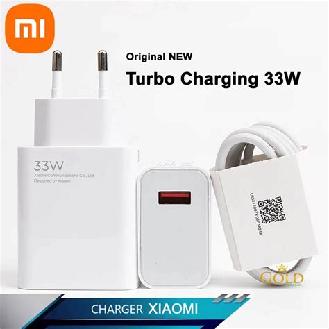 Jual Charger Xiaomi 33w Turbo Charging Type C Micro Ori New Shopee