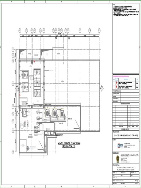 Dfe B01 Ele Dwg Gpr 006 General Power Layout For Mumty Terrace Pdf