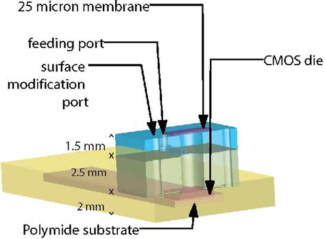 Figure 1 From Integrated Pdmscmos Microsystem For Autonomous