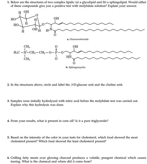 Please Answer Thanks 1 Below Are The Structures Of Two Complex