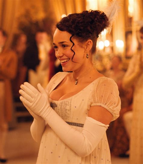 Celebrities In Gloves — Rose Williams In Sanditon