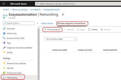 Using Azure Private Link And Private Endpoints To Secure Azure Iot Traffic Kevin Saye