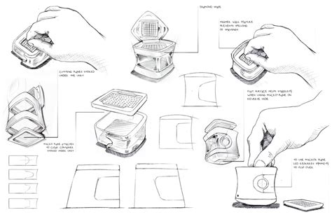Innovative Product Design Sketch