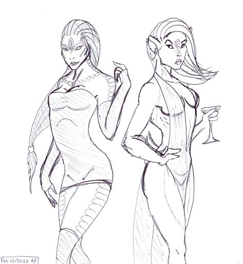 2022 Feb12 Cardassian And Bajoran Girl By Obsidianorder On Deviantart