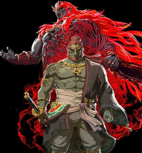 Ganondorf Totk Ganondorf Tears Of The Kingdom Dragon Demon King