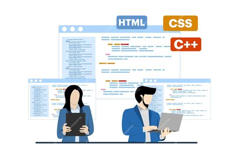 Premium Vector Vector Illustration About Web Development Or