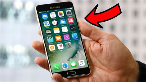 Como Transformar Seu Android Totalmente Em Um IPHONE 2017 YouTube